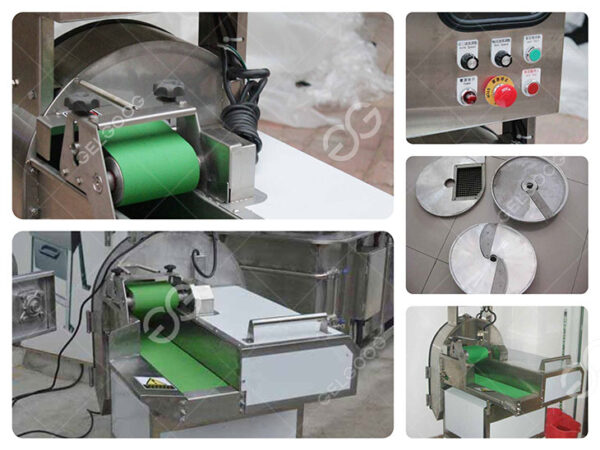 800-1500kg/h Automatic Moringa Leaf Cutting Machine